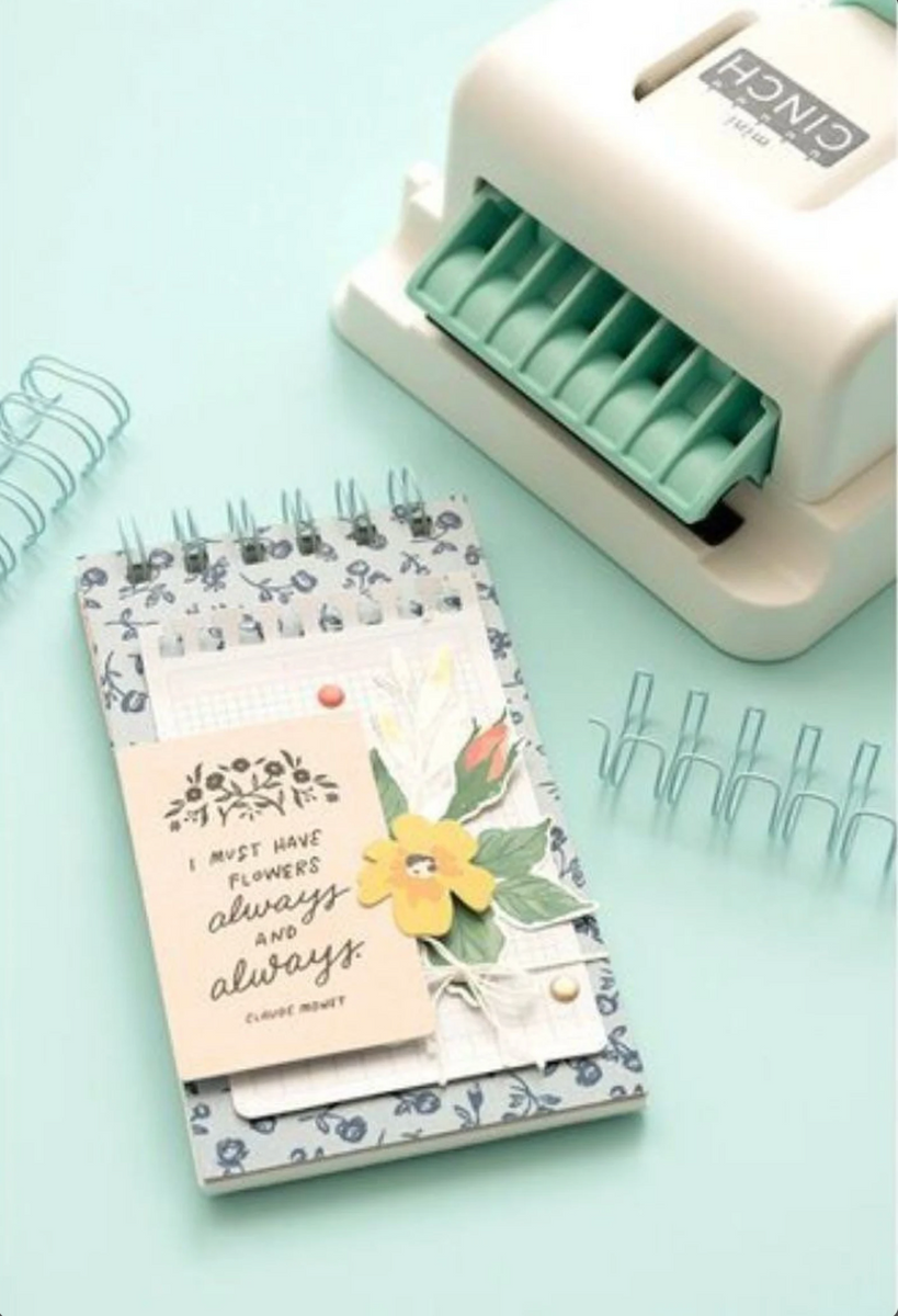 Using the We R Memory Keepers Mini Cinch Machine