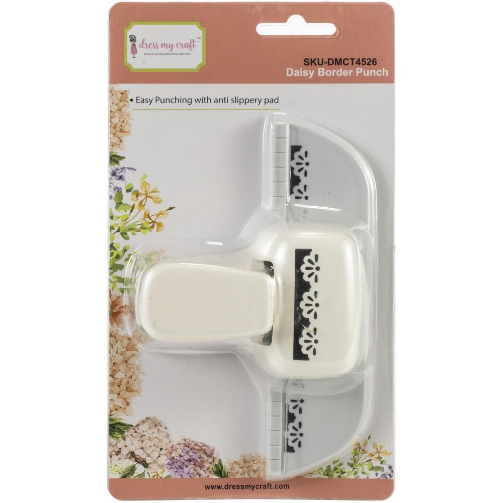 Dress My Craft Paper Punch Daisy Border (with free gift)