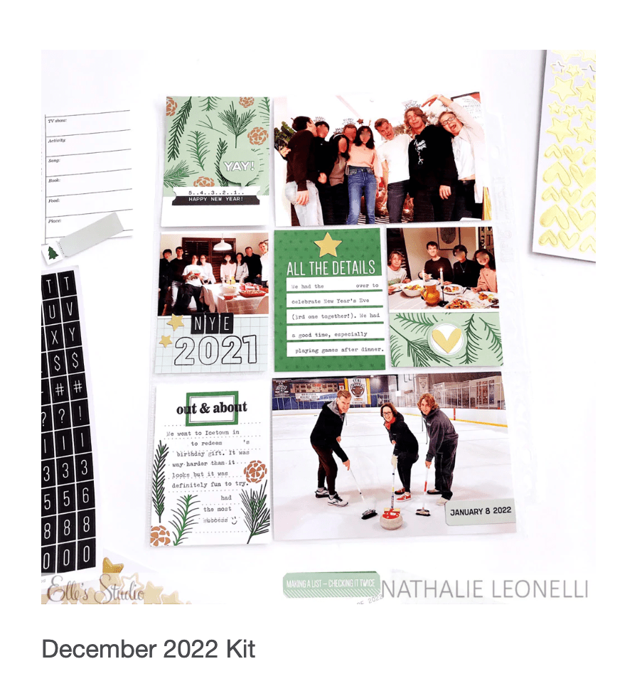 Elles Studio December 2022 Kit
