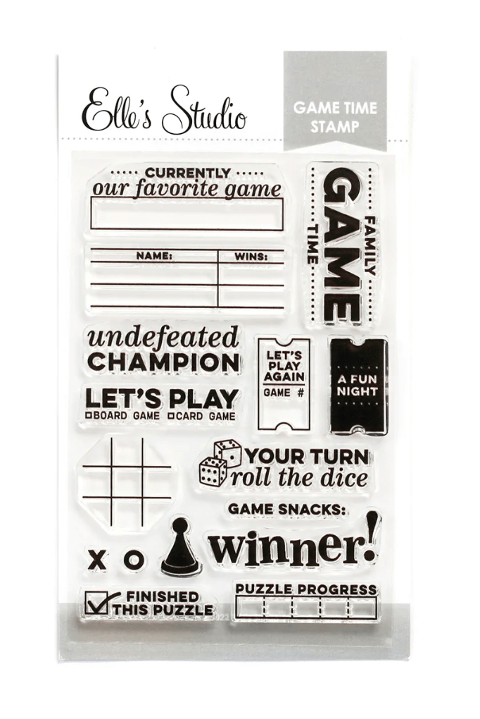 Elles Studio Game Time Stamp Set