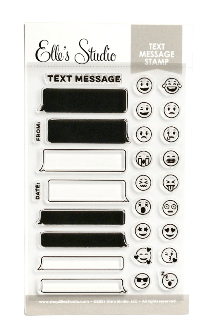 Elles Studio Text Message Stamps