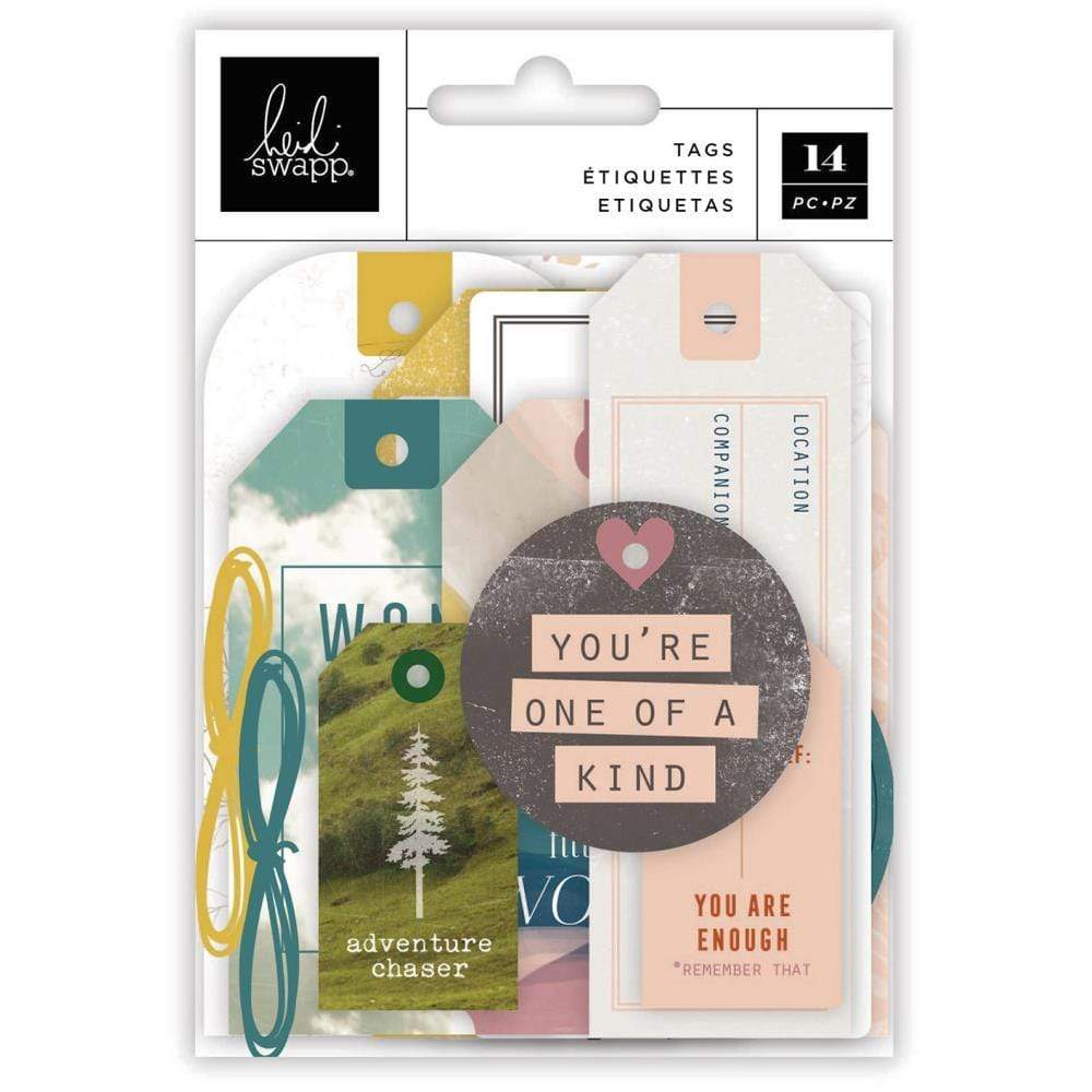 Heidi Swapp Care Free Tag Set 14/Pkg