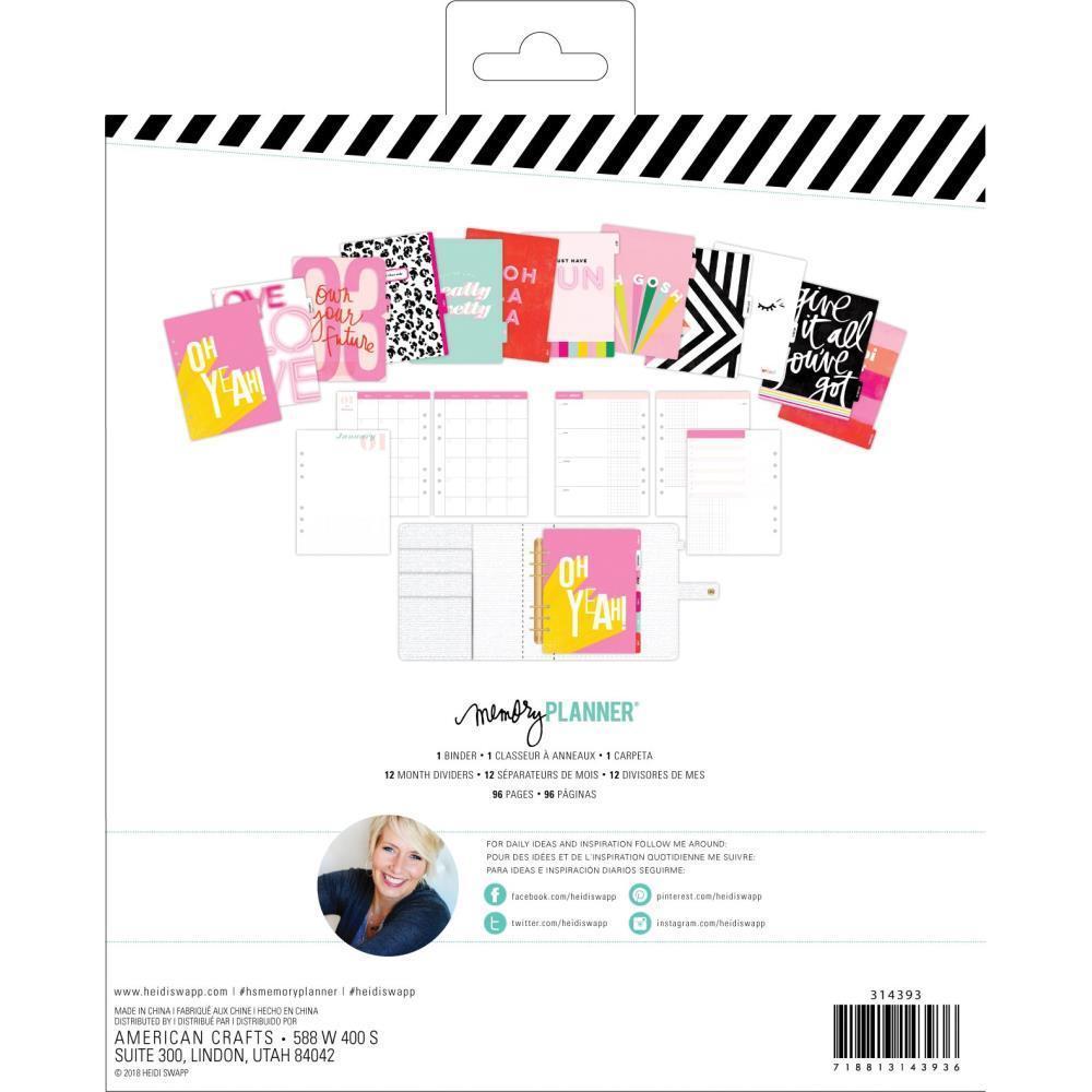 Heidi Swapp Large Memory Planner 7.75"X8.75"