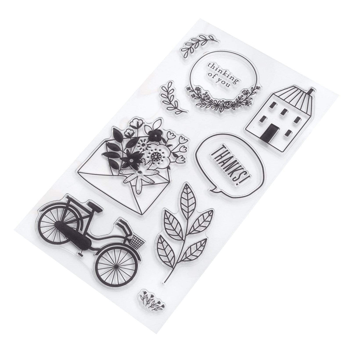 Jen Hadfield - This Is Family, Clear Acrylic Stamps, 11pk