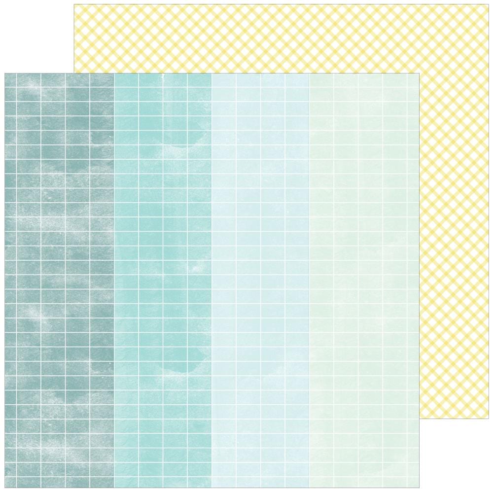Pinkfresh Delightful Double-Sided Cardstock 12"X12" - Go Bravely