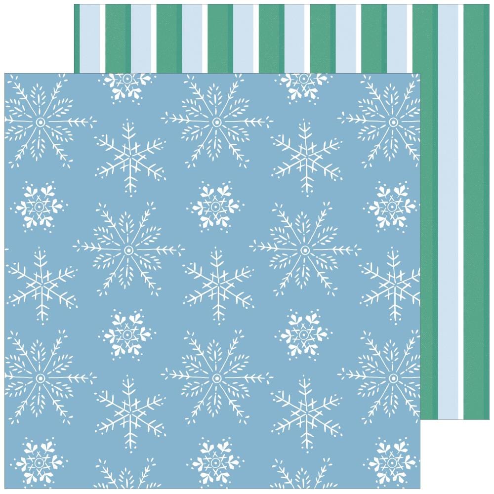 Pinkfresh Happy Holidays Double-Sided Cardstock 12"X12" Winter Wonderl