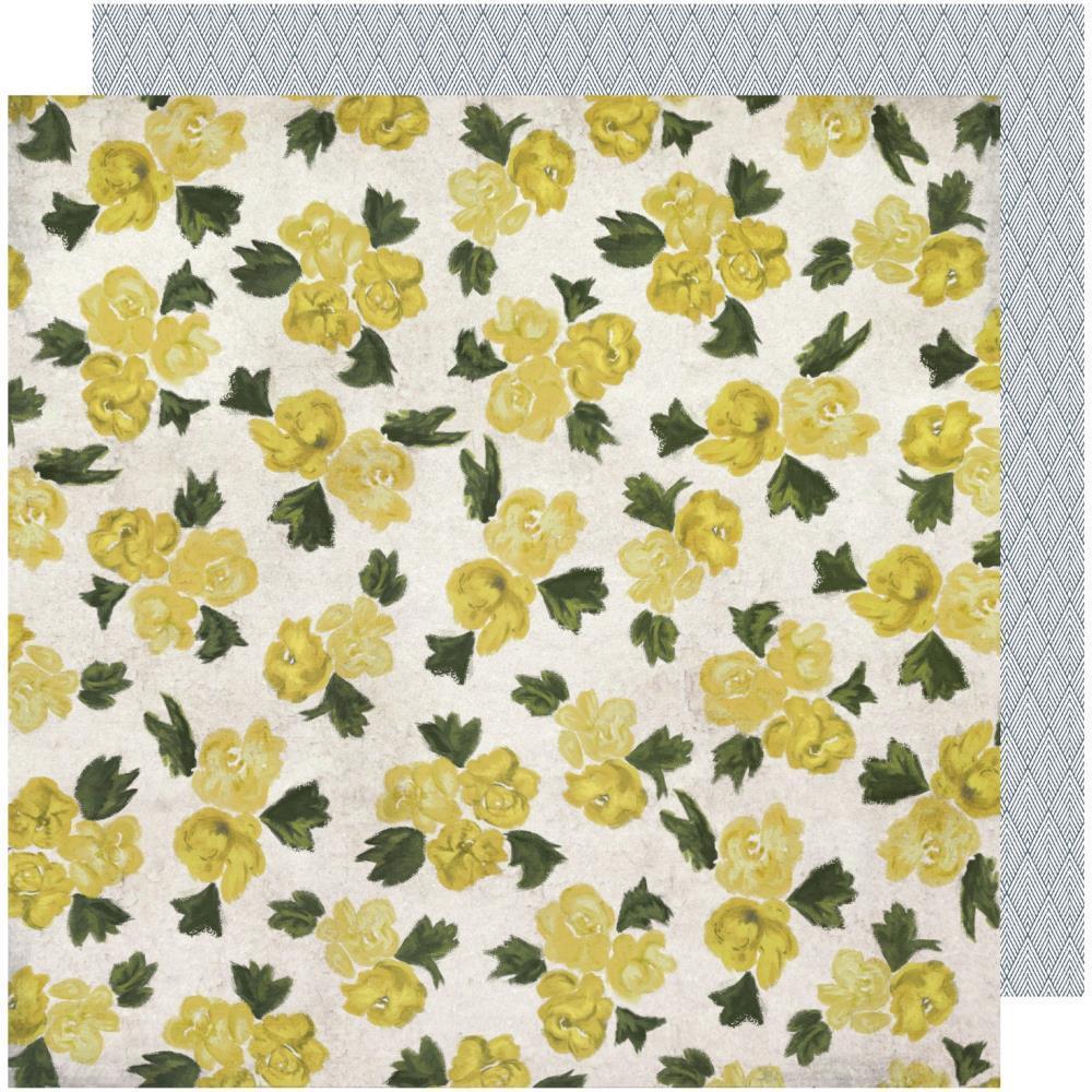 Heidi Swapp Emerson Lane Double-Sided Cardstock 12"X12" - Emery