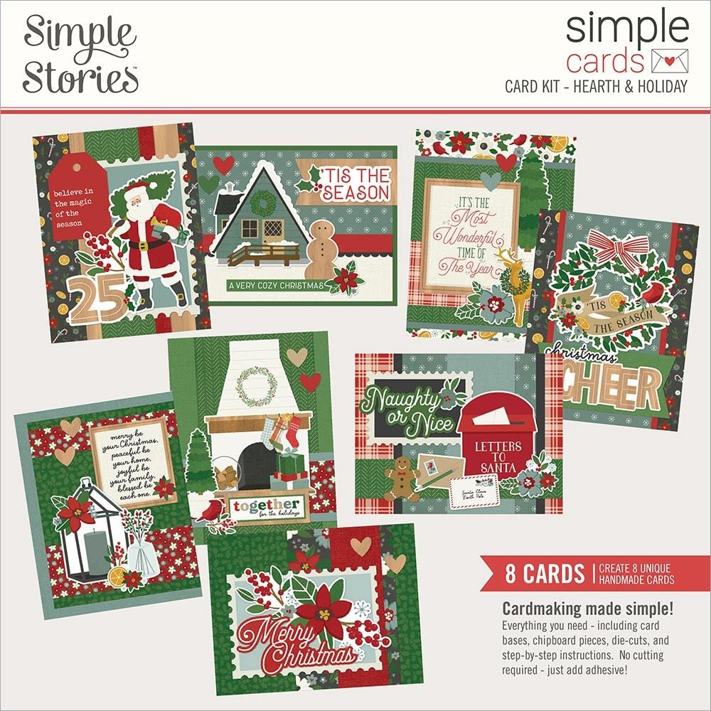 Simple Stories Simple Cards Card Kit Hearth & Holiday