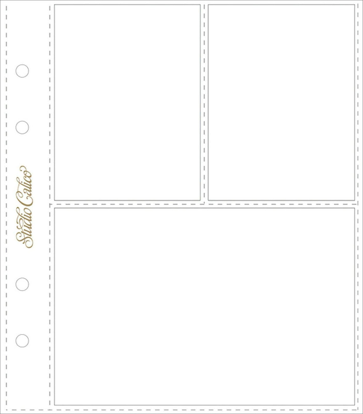 Project Life Photo Pocket Page Protectors 60/Pkg Design A