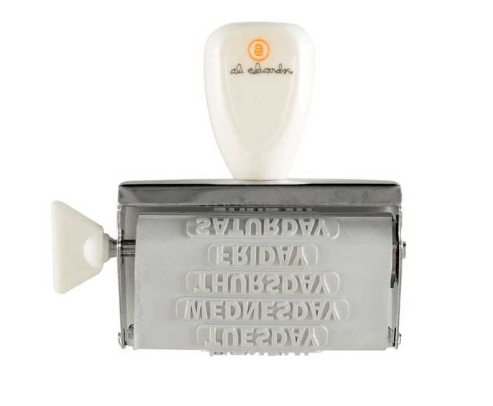 Ali Edwards Days Of The Week Roller Stamp