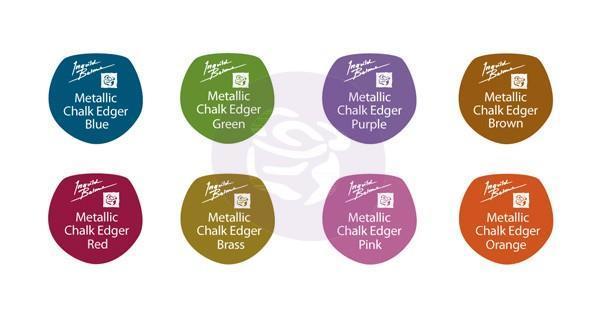 Prima Metallic Chalk Edgers 8 piece
