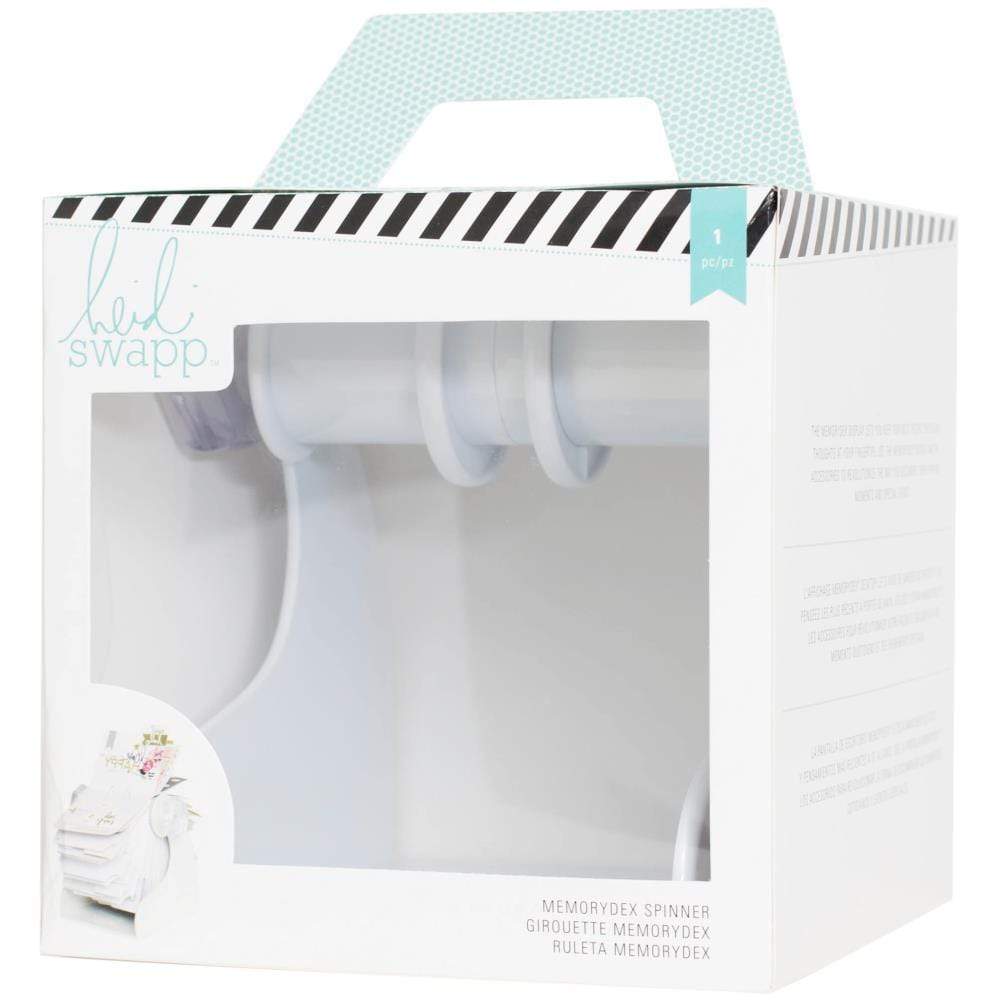 Heidi Swapp Memorydex Spinner - White (SPINNER ONLY- No Accessories)