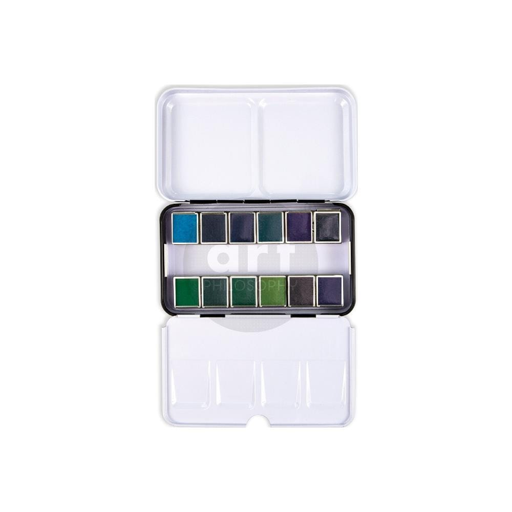 Prima Watercolor Confections Watercolor Pans 12/Pkg - Currents