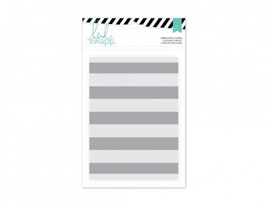 Wanderlust Embossing Folder Stripe