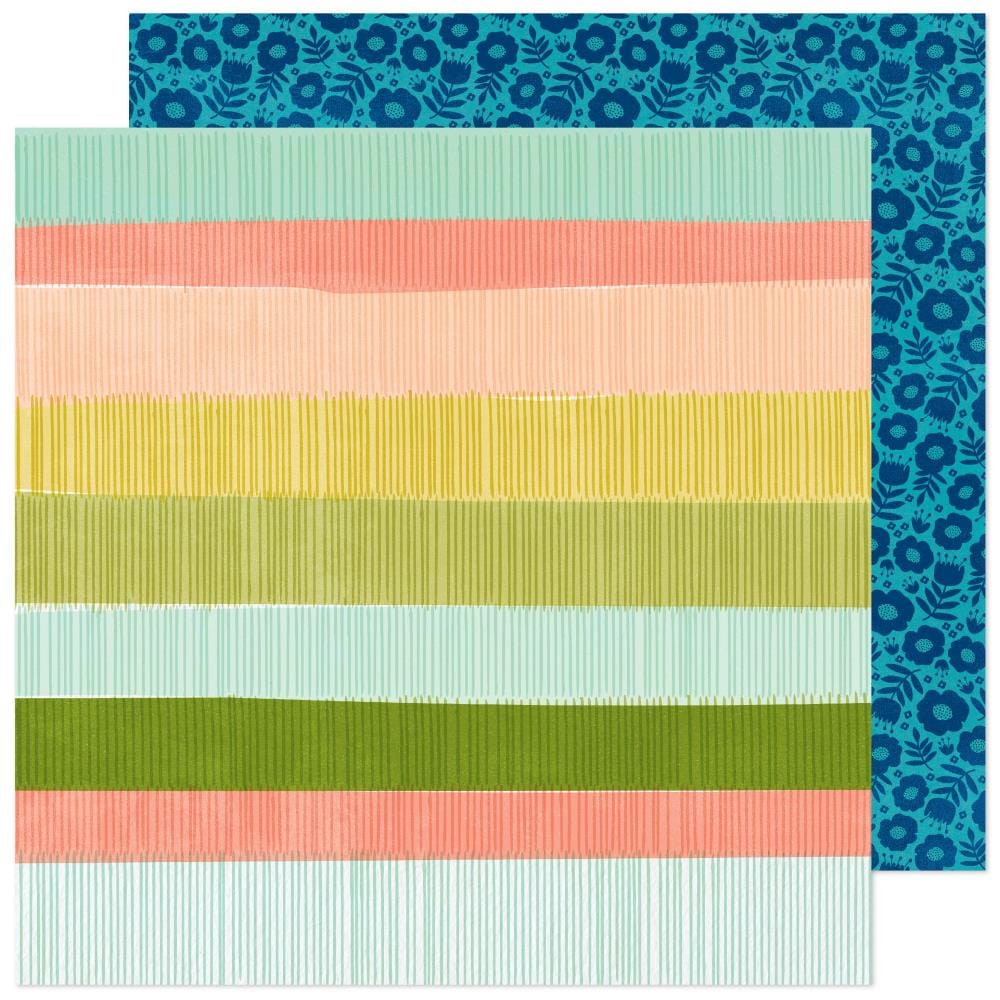 Vicki Boutin Print Shop Double-Sided Cardstock 12"X12" - Etched