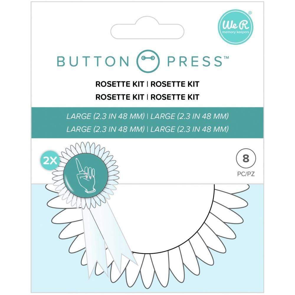 We R Memory Keepers Button Press Rosette Kit Makes 2