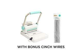 Cinch Book Binding Tool V2 11.5"X8"X5" with BONUS Wires